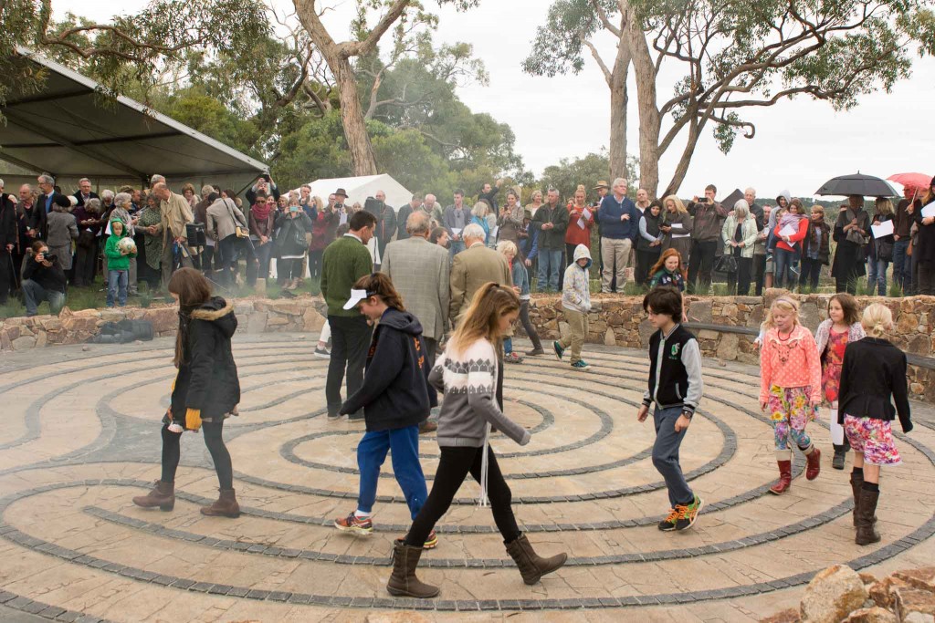The Elgee Park Labyrinth - Love the Peninsula
